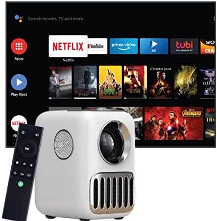 Wanbo Portable Projector T2R MAX, 4K High Definition, 1080P Resolution ...