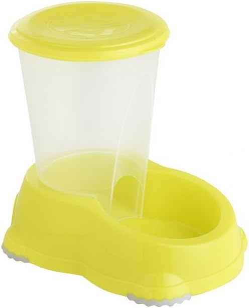 Moderna Smart Snacker Auto Feeder, 1.5 Litre, Yellow – BigaMart