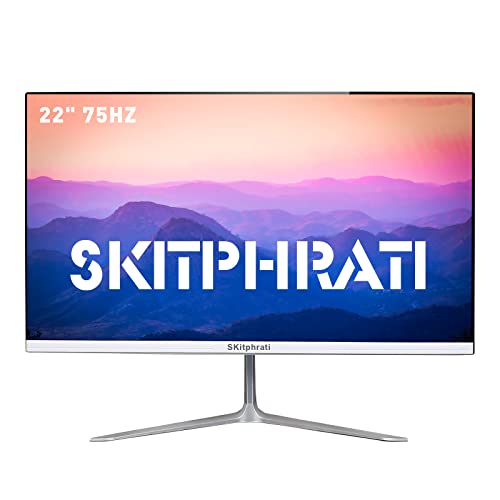 SKitphrati 22 Inch PC Monitor, FHD IPS 1080P Desktop Display with 75HZ ...