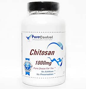Amazon.com: Chitosan 1000mg // 180 Capsules // Pure // by PureControl ...