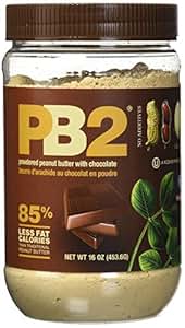 PB2 Powdered Peanut Butter with Chocolate 453.6 Gram: Amazon.ca: Health ...