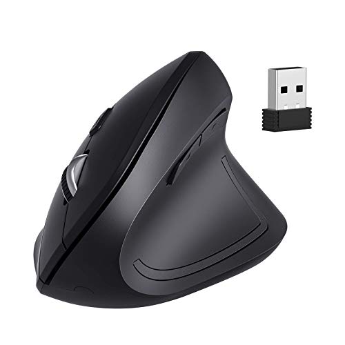 VicTsing Ergonomic Mouse, 2021 Classic Vertical Wireless Mouse 2.4G ...