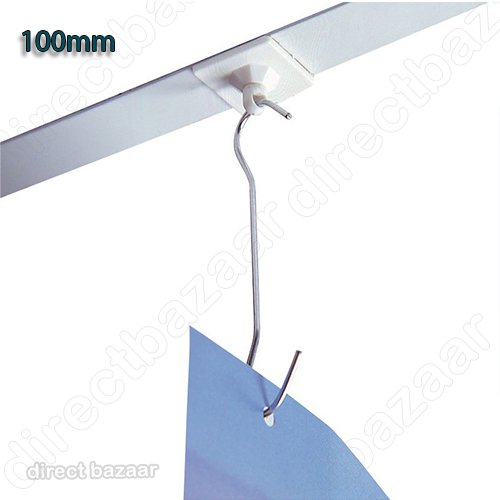 100 x Suspended Ceiling Hangers, Clips, Hooks: Amazon.co.uk: Office ...