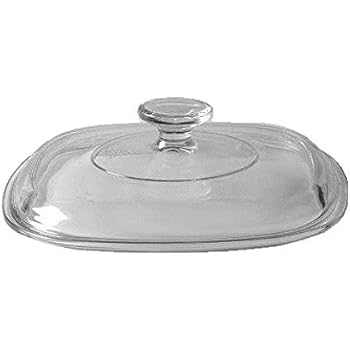 Amazon.com: Corning Ware / Pyrex Clear Square Glass Lid ( Clear ) ( 8 ...