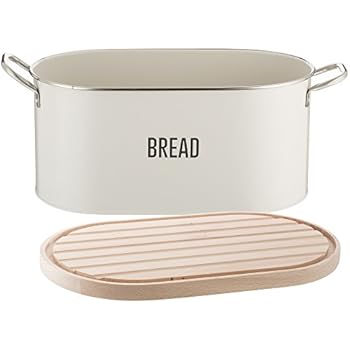 Amazon.com: Typhoon Summer House Blue Bread Box: Kitchen & Dining