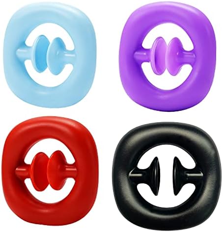 [4 Pack] Snapper Fidget Toy, Stress Relief Snapper Finger Fidget Toy ...