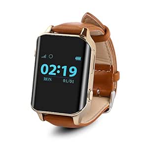 Smartwatch para el Anciano SOS Impermeable GPS Reloj Inteligente con ...