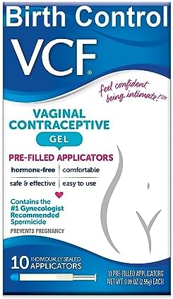 VCF Vaginal Contraceptive Pre-Filled Gel Applicators - 10 ct price in ...