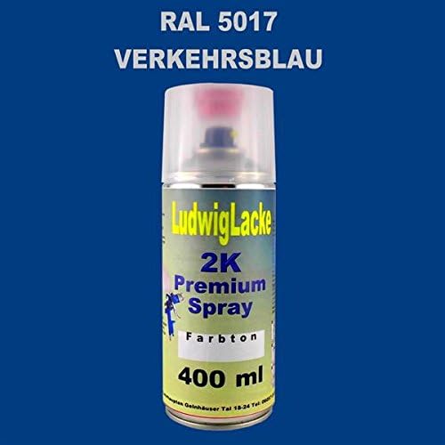 RAL 5017 Verkehrsblau 2K Premium Spray 400ml: Amazon.de: Auto