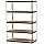 Gorilla Rack GRZ6-4824-5PCB 48 by 24 by 72-Inch Shelving Unit with 5 ...