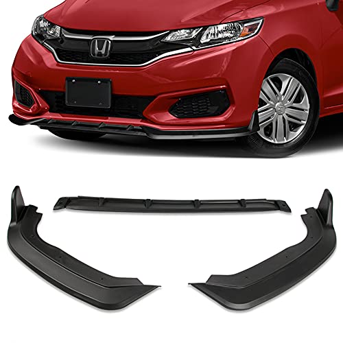 Q1-TECH, 3-Piece Front Bumper Lip fit for Compatible with 2018-2021 ...