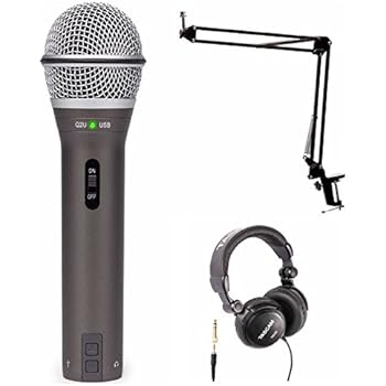 Amazon.com: Samson Q2U Handheld Dynamic USB Microphone Recording and ...