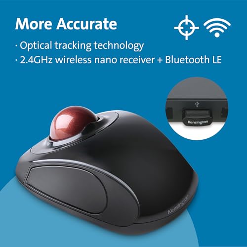 Kensington Orbit Trackball with Touch Scroll Ring K72352US Review (2026 ...