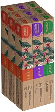 Mood Espresso Nespresso Compatible Coffee Capsules, Biodegradable Combo ...