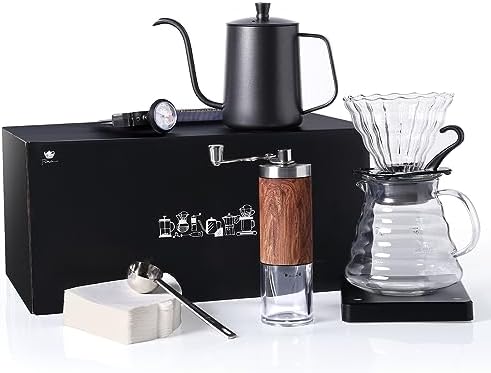 سعر Pour Over Coffee Maker Set, Manual Coffee Set, All in 1 Coffee ...
