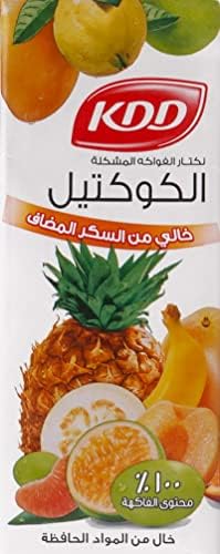 Kdd Long Life Cocktail Fruit Juice, 6 X 180 Ml - Pack Of 1 price in ...