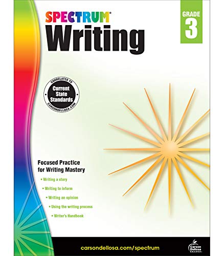 Spectrum Writing, Grade 3: Spectrum: 9781483811987: Books - Amazon.ca