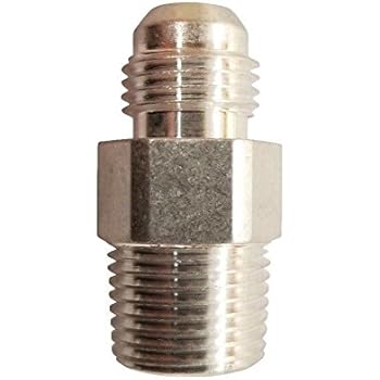 Amazon.com: -6AN Male Flare to 3/8 NPT Pipe Adapter: Automotive