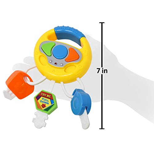 Play Keys for Baby – Musical Little Key Chain Smart Remote Key Toy for ...