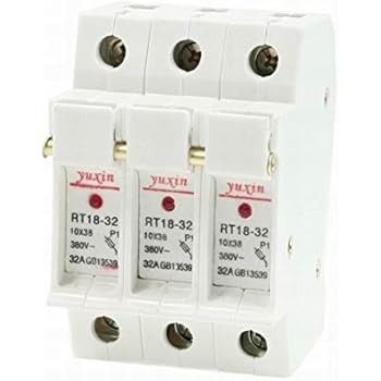 Miro RT18-32(X) Cylindrical Fuse Holders 1038 32Amp 690VAC 2 Pole ...