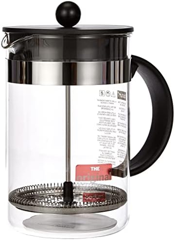 سعر (1.5 L (1510ml)) - Bodum Bistro Nouveau Coffee Maker (french Press System Dishwasher Safe 1. ...