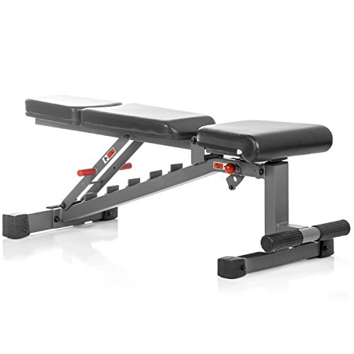 XMark Adjustable Weight Benches, Full Incline Decline Exercise Bench ...