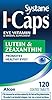ICAPS Lutein & Zeaxanthin Eye Vitamin & Mineral Supplement Tablets 120 ...