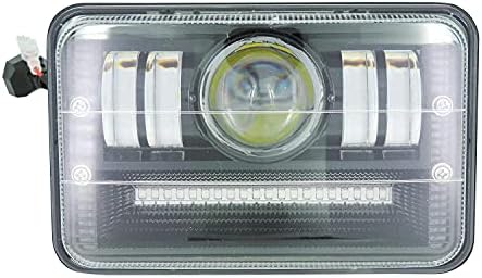OTOROYS LED Projector Headlight With Red & Blue Flashing & White Light ...