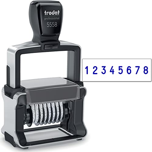Mua Rubber Stamp Creation Heavy Duty Numberer, 8 Digit Self-Inking ...