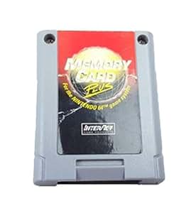 Amazon.com: Memory Card Plus for Nintendo 64: Video Games