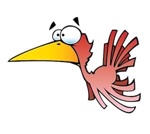 Amazon.com: Children's Wall Decals - Cartoon Goofy Bird - 12 inch ...