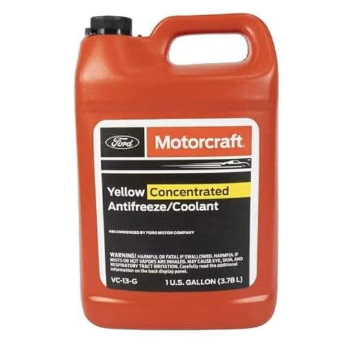 Ford Genuine VC-3-B Orange Concentrated Antifreeze/Coolant - 1 Gallon ...
