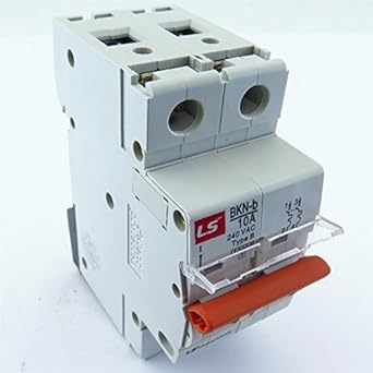 BKN-b-2P-B10A LS MINIATURE DIN RAIL MOUNT. 2 Pole UL 1077 CIRCUIT ...