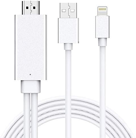 [Apple MFi Certified] Apple Lightning to Digital AV Cable 4K HDMI Sync ...