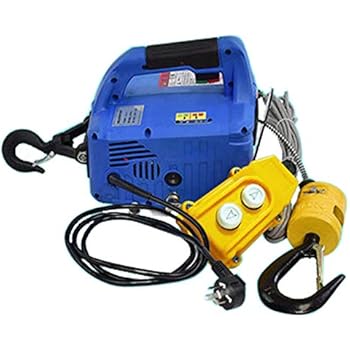 Bannon Compact Electric Cable Hoist - 500-Lb. Capacity, 95ft. Lift, 110 ...