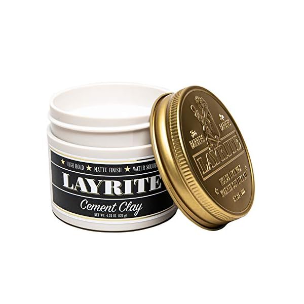 Layrite Cement Clay ,1 count (Pack of 1) - Black Hair Information