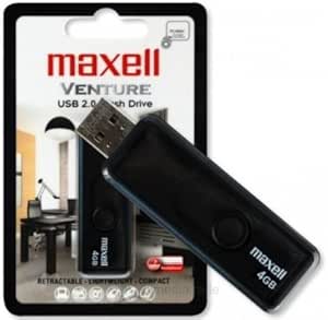 Maxell 4GB USB 2.0 - Pen Drive Venture 4 GB: Amazon.es: Informática