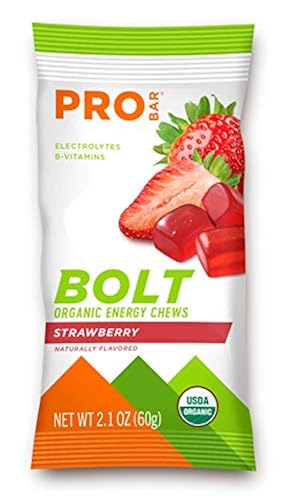 PROBAR - Bolt Organic Energy Chews, Strawberry, Non-GMO, Gluten-Free ...