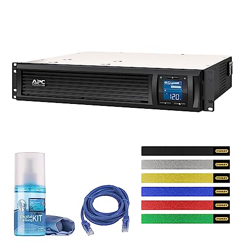 APC 1500VA Smart UPS with SmartConnect, SMC1500-2UC Rack Mount UPS ...