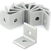 Amazon.com: 8020, 4302, 15 Series Aluminum 2 Hole Inside Corner Bracket ...