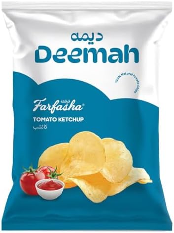 Deemah Farfasha Tomato Ketchup Chips 75 g price in Saudi Arabia | Amazon Saudi Arabia ...
