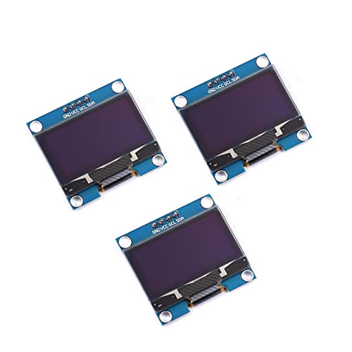 Teyleten Robot 1.3 inch OLED Display Module I2C IIC Serial OLED 128x64 Module SSH1106 for ...