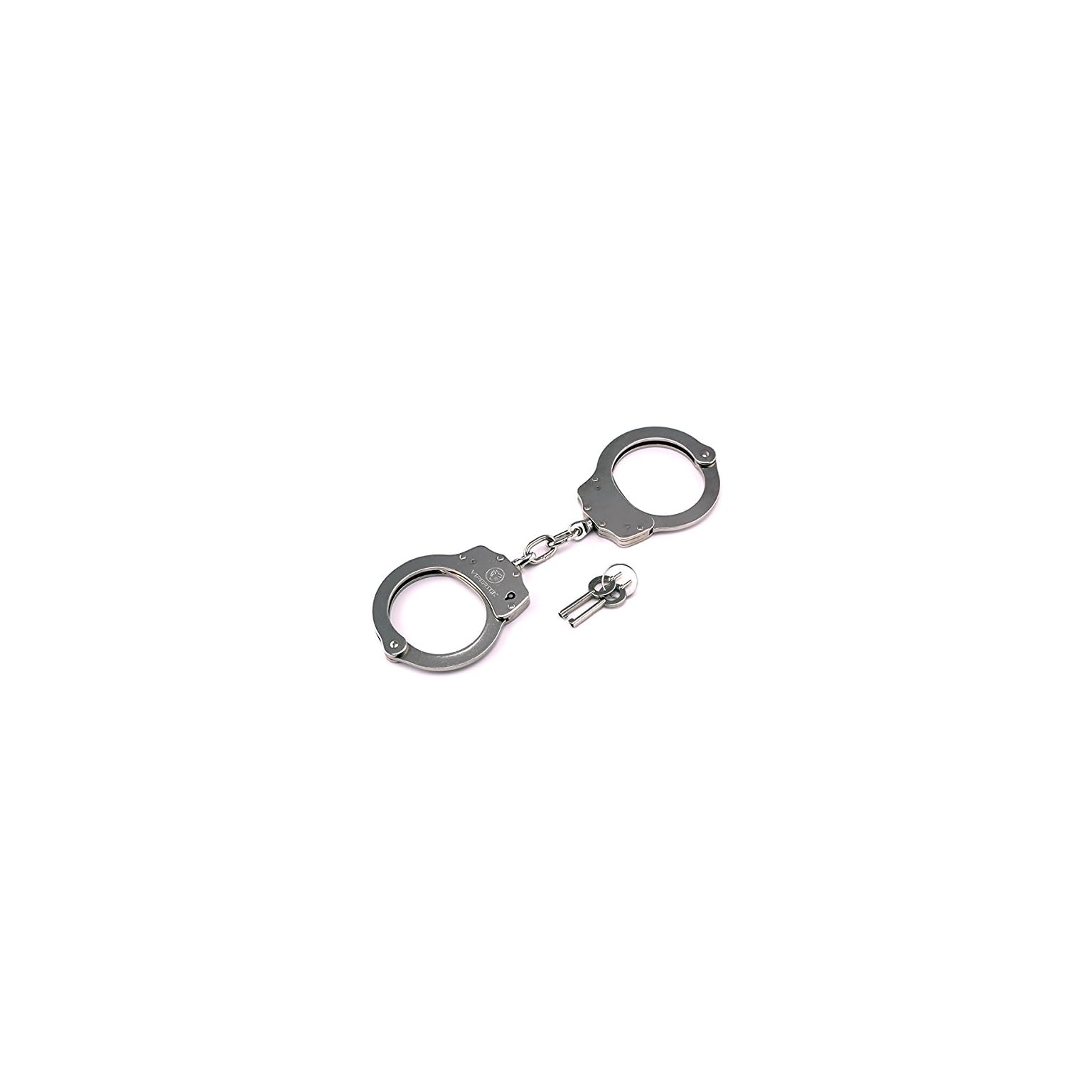 VIPERTEK Double Lock Steel Police Edition Professional Grade Handcuffs ...