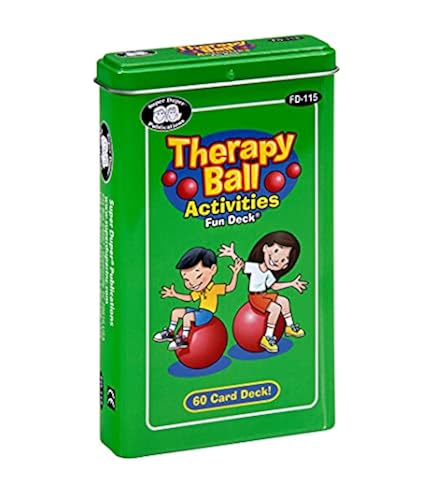 Super Duper Publications | Therapy Ball Activities Fun Deck | Upper ...