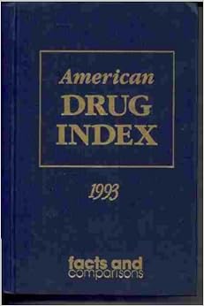 American Drug Index: 1993: Amazon.co.uk: Billups, Norman: 9780932686305 ...