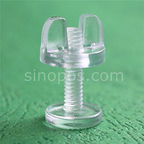 Screws Clear Plastic Viking Fasteners, Binding Screws Wing nut Bolt ...