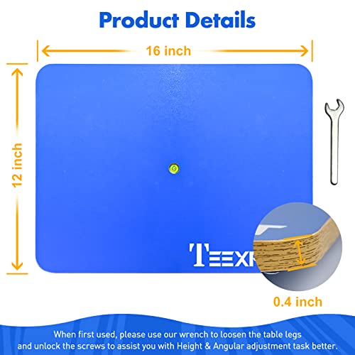 Teexpert Resin Leveling Table for Epoxy Resin, 16''x 12'' Adjustable ...