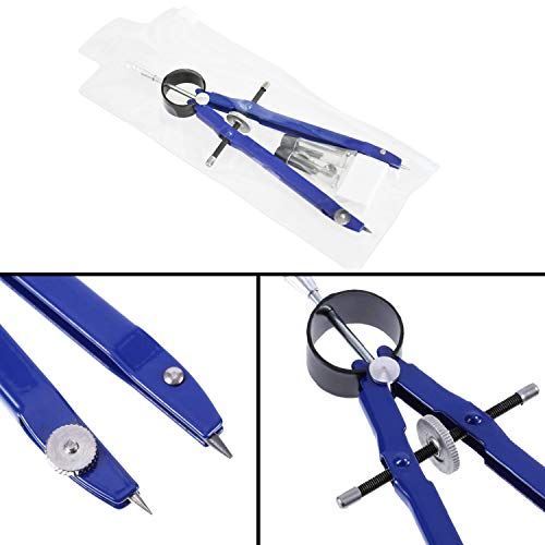 Two Different Size 4 Pack Matal Professional Compass Metal Compass for ...