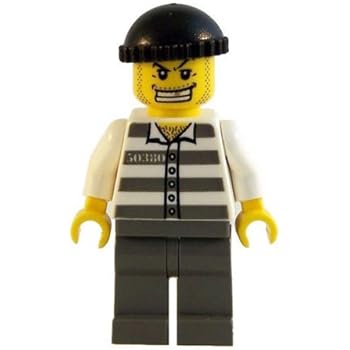 Amazon.com: Prisoner (Criminal) - LEGO City 2" Figure: Toys & Games