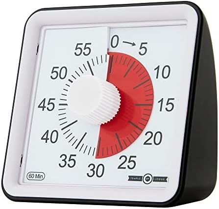 سعر 60-Minute Visual Timer- Clock Timer for Kids- Time Management Tool ...